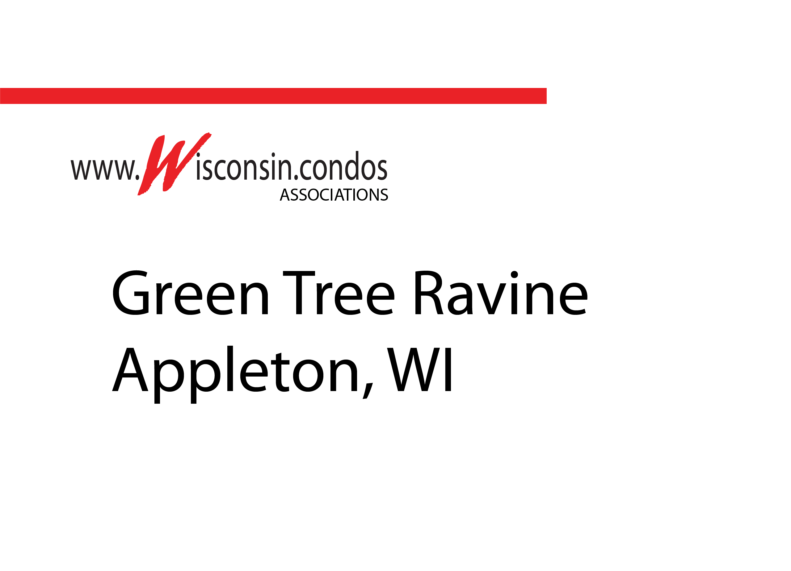 Green Tree Ravine Condos - www.Wisconsin.condos