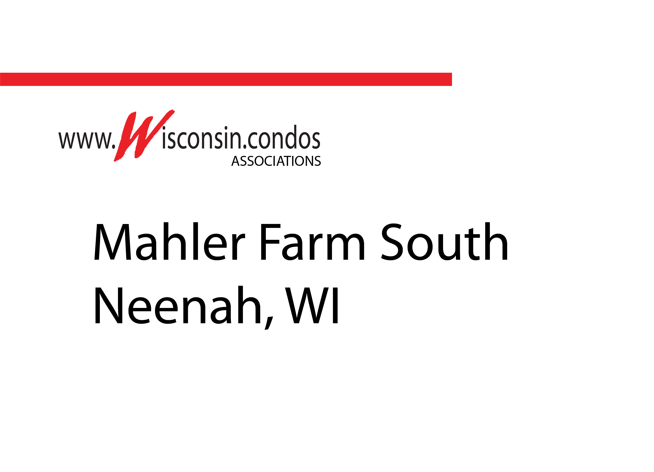 Mahler Farm South Dickenson - www.Wisconsin.condos