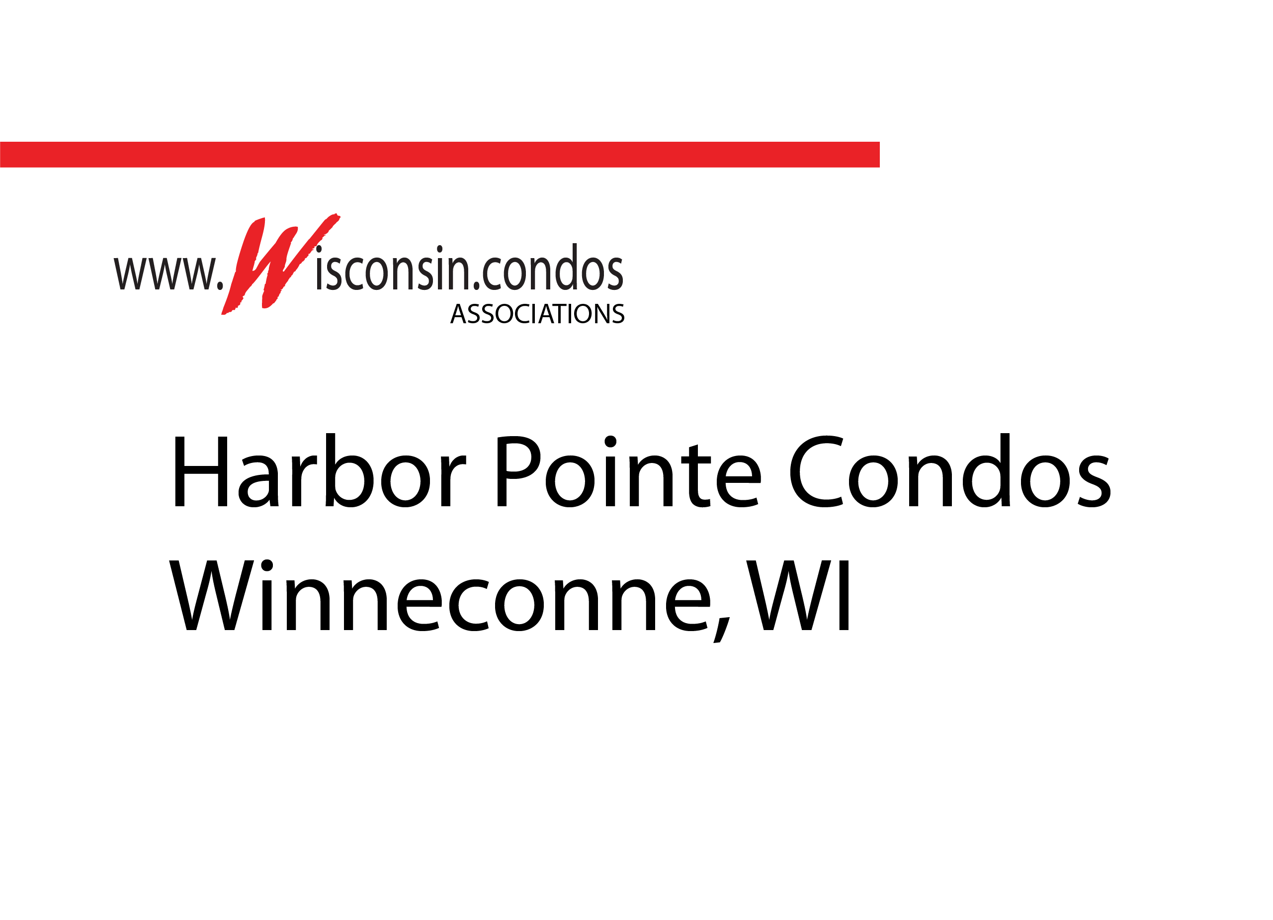 Harbor Pointe condo Harbor Point Court Winneconne - www.Wisconsin.condos